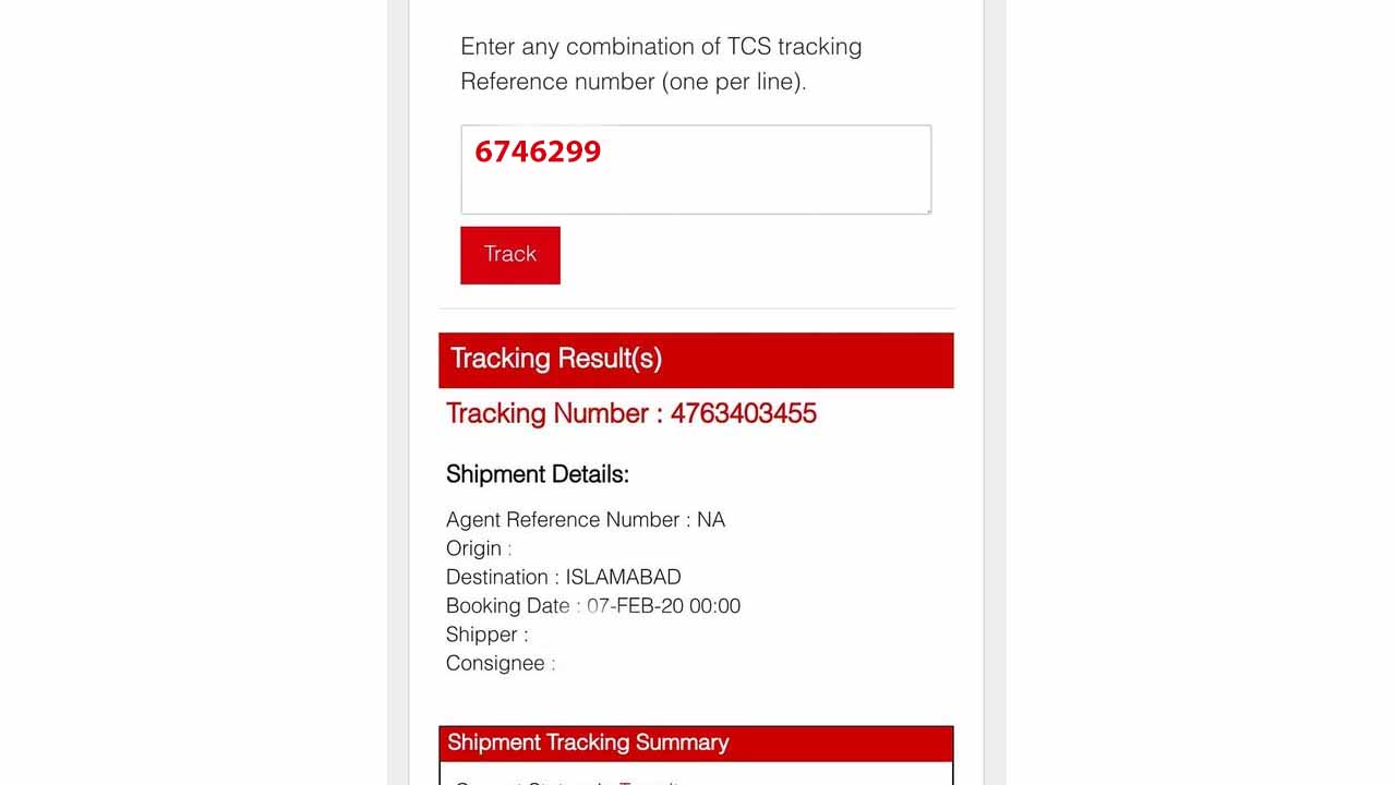 TCS Tracking – 9 Ways to Track Your Parcel - Economy.pk